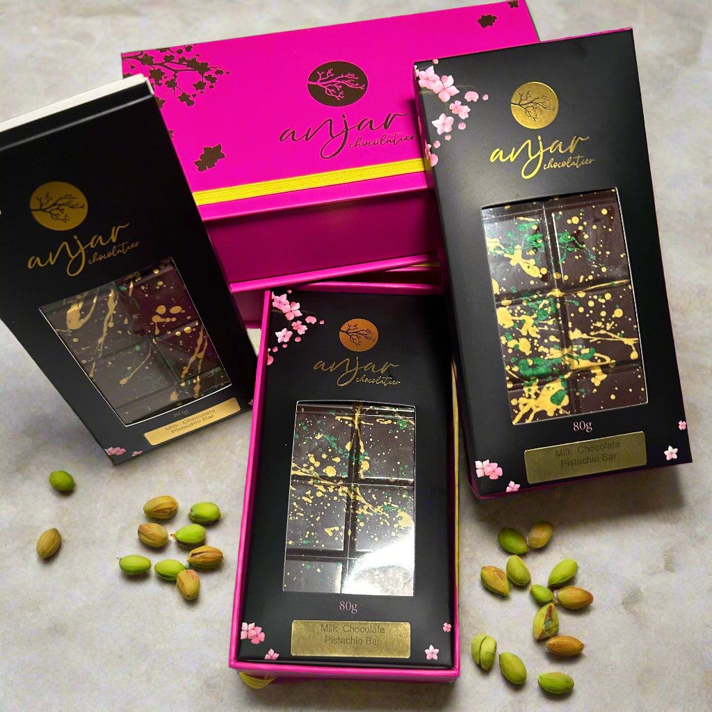 Gourmet Chocolate Bars - Anjar Chocolatier